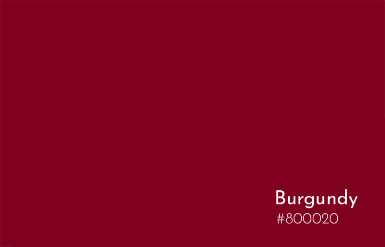 What Color Goes With Burgundy? Hex Codes + Names