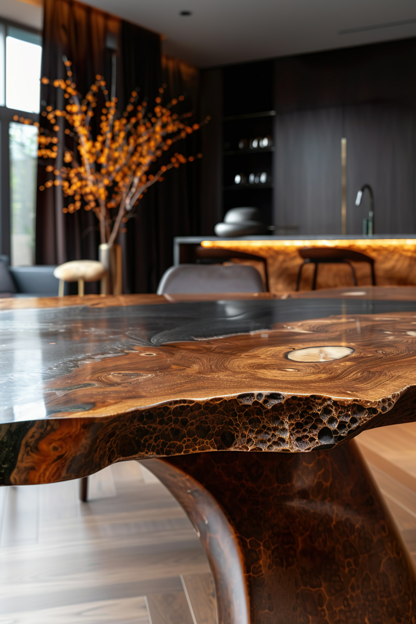 Modern Organic Dining Table Ideas - 123 Inspiration